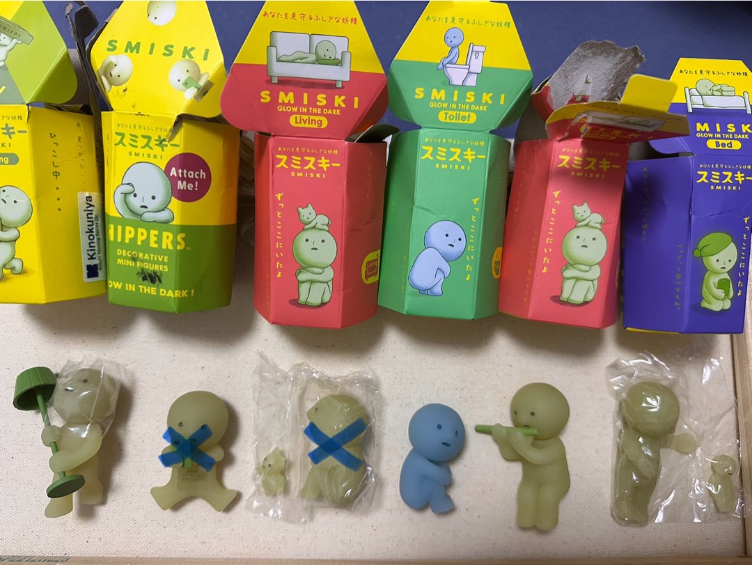 Smiski Glow in the Dark Mini Figures - Various, Hobbies & Toys, Toys ...