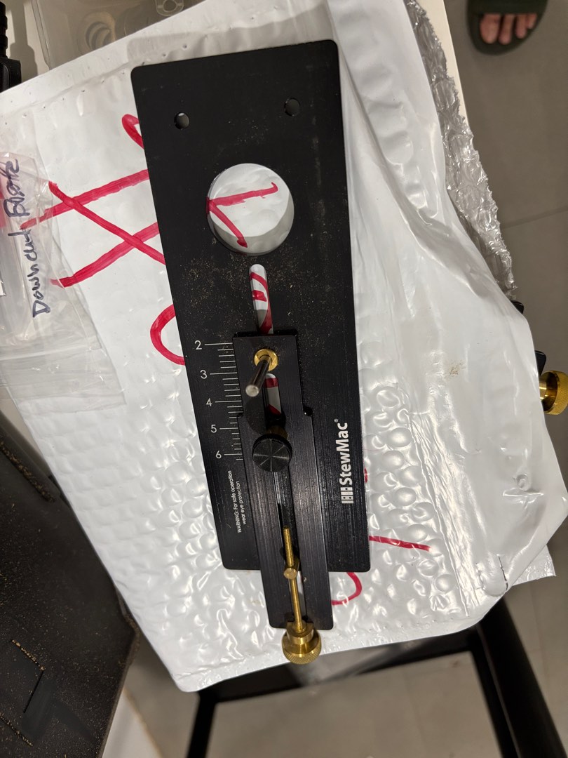 Stewmac circular routing jig, Hobbies & Toys, Art & Prints on Carousell