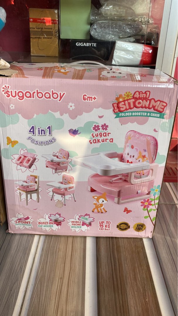 Sugarbaby 4 in 1 Sit On Me tipe Sugar Sakura, Bayi & Anak, Kereta ...