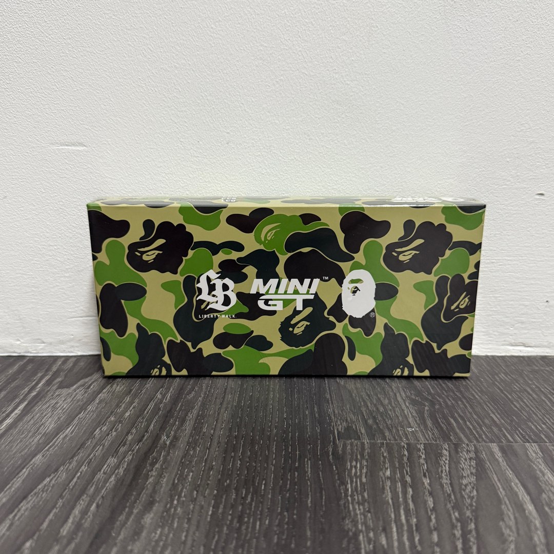 [TAS 2025] Mini GT x LBWK x BAPE 4 Cars Box Set Liberty Walk A Bathing ...