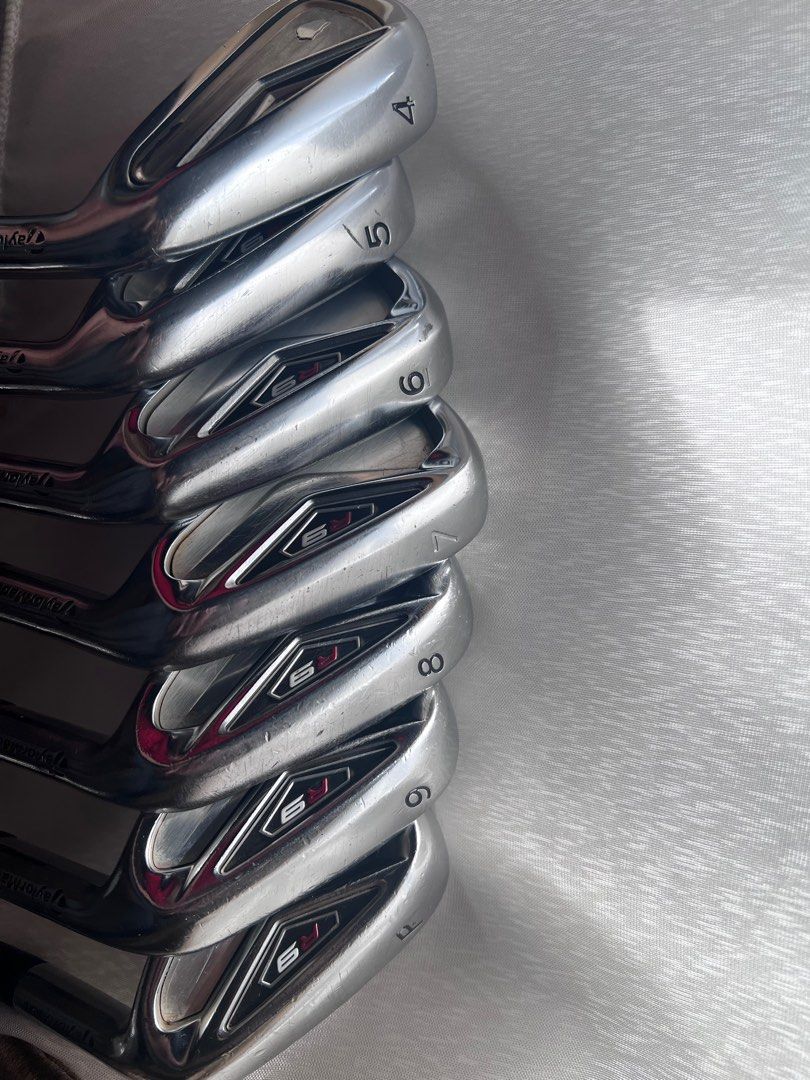 TAYLORMADE R9 Forged Iron Set 4-P, Sports Equipment, Sports & Games ...