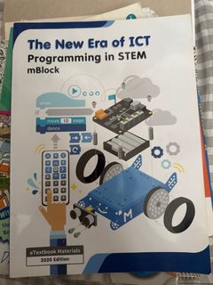 The New Era of ICT Basic Programming II Scratch, 興趣及遊戲, 書本 & 文具, 教科書 ...