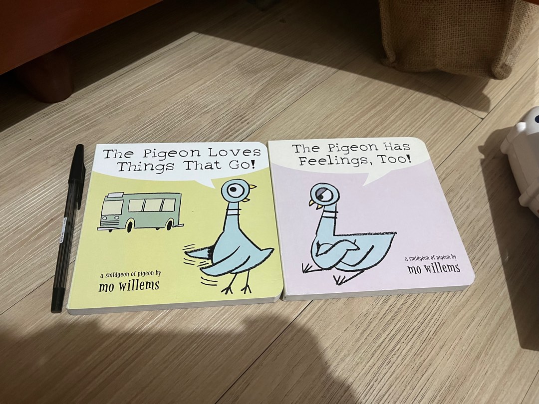 The Pigeon by Mo Willems Bundle, Hobbies & Toys, Books & Magazines ...