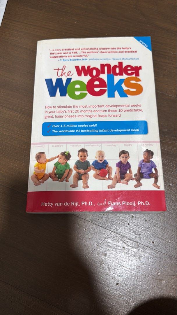 The Wonder Weeks - Baby Development Book, Hobbies & Toys, Books ...