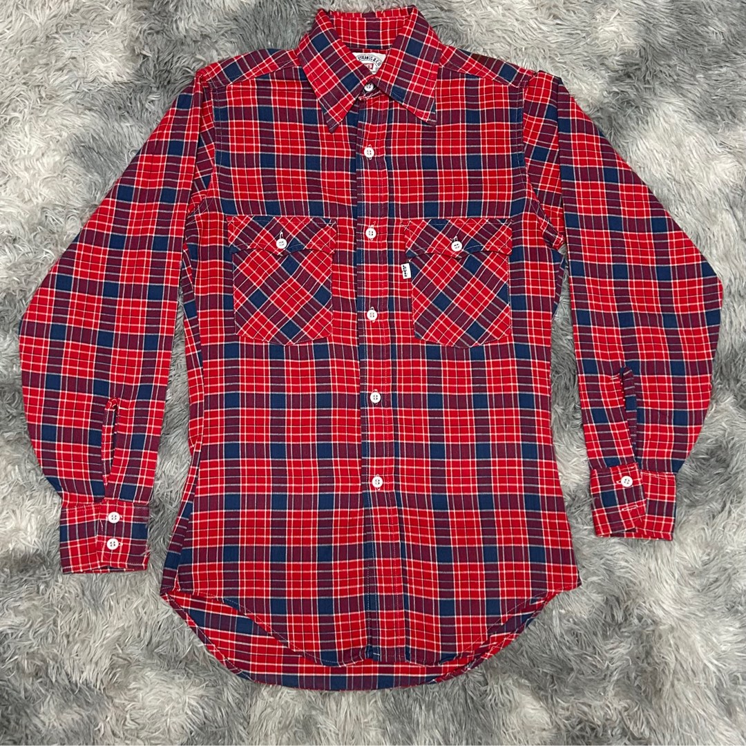 Vintage Levis Flannel 80s, Men's Fashion, Activewear on Carousell