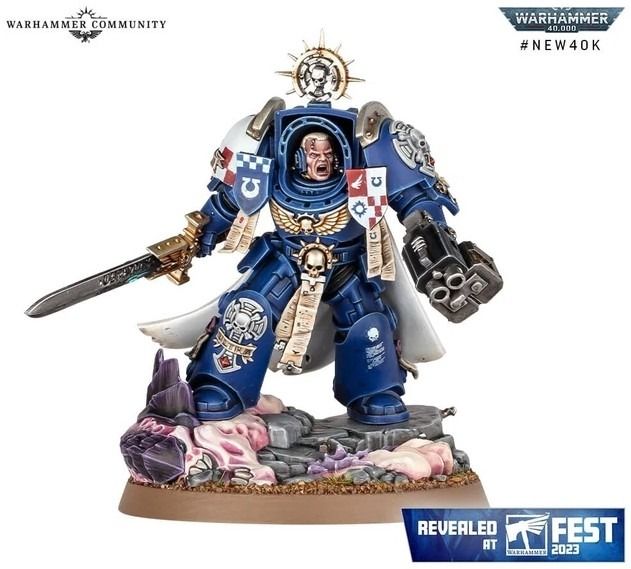 Warhammer 40,000 Space Marine Leviathan Terminator Captain New on Sprue ...