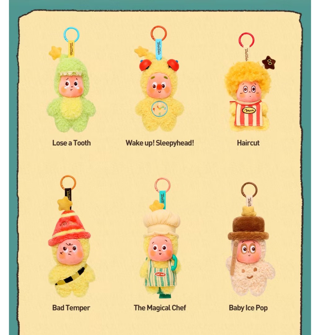 WTS POPMART TWINKLE TWINKLE PLUSH LOSE A TOOTH HAIRCUT FULL SET BASIC ...