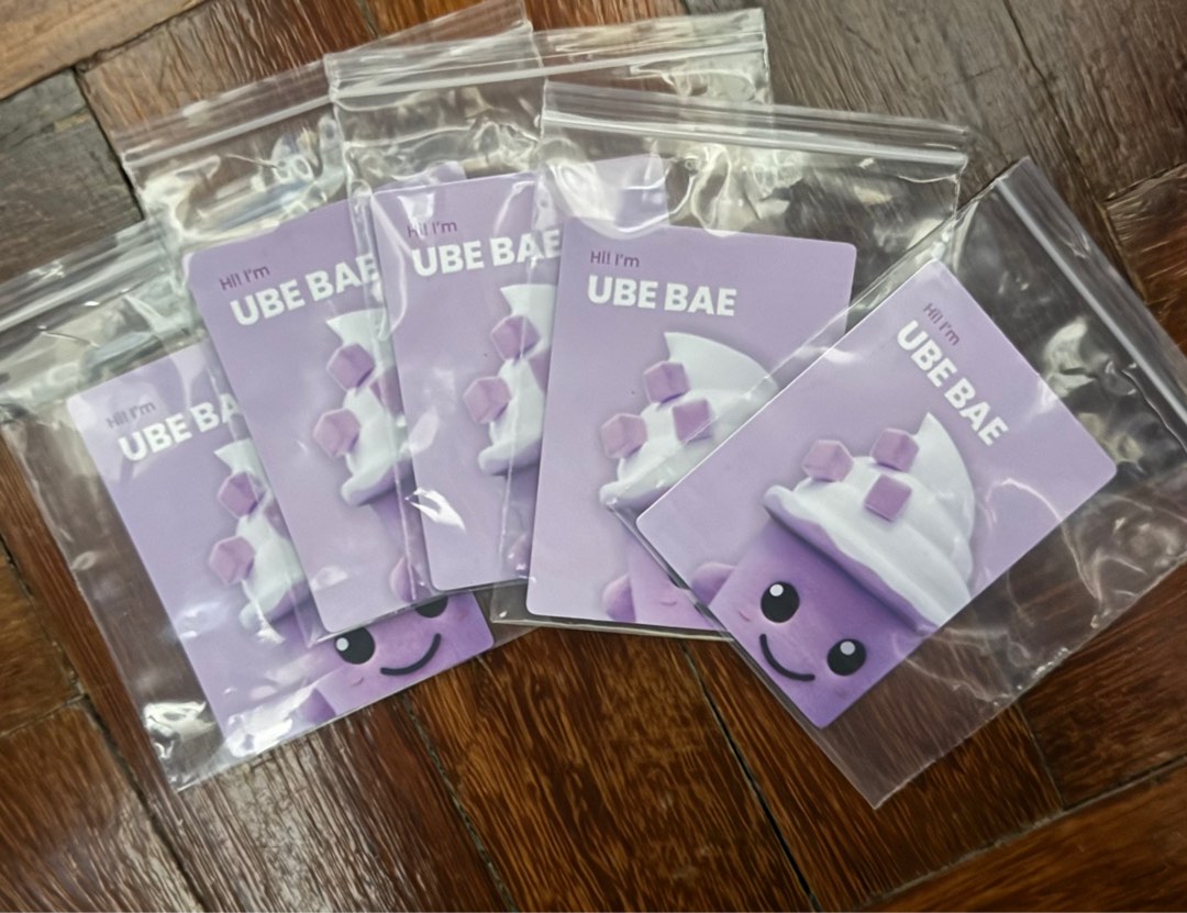 Zus Buddy Ube Bae Character Cards (2 left), Hobbies & Toys ...