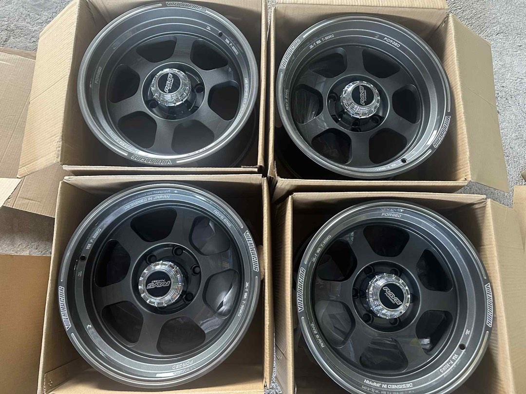 17” TE37 XT design code MOW189 Mags 6Holes pcd 139 Gloss Gunmetal, Car Parts & Accessories, Mags ...