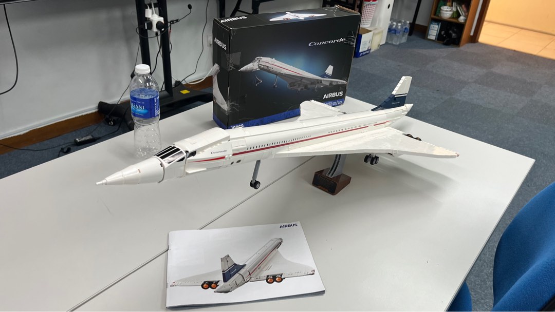 3rd Party LEGO 10318 Airbus Concorde Model Airplane, Hobbies & Toys ...