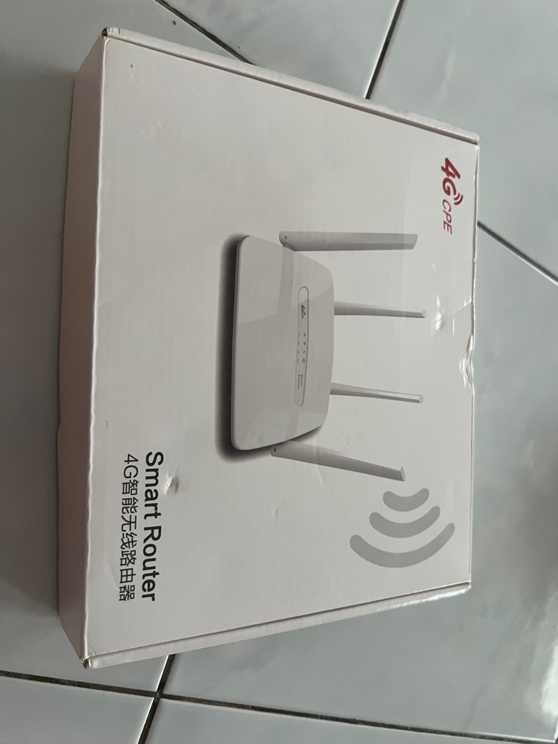 4G LTE smart router with SIM card, Computers & Tech, Parts ...