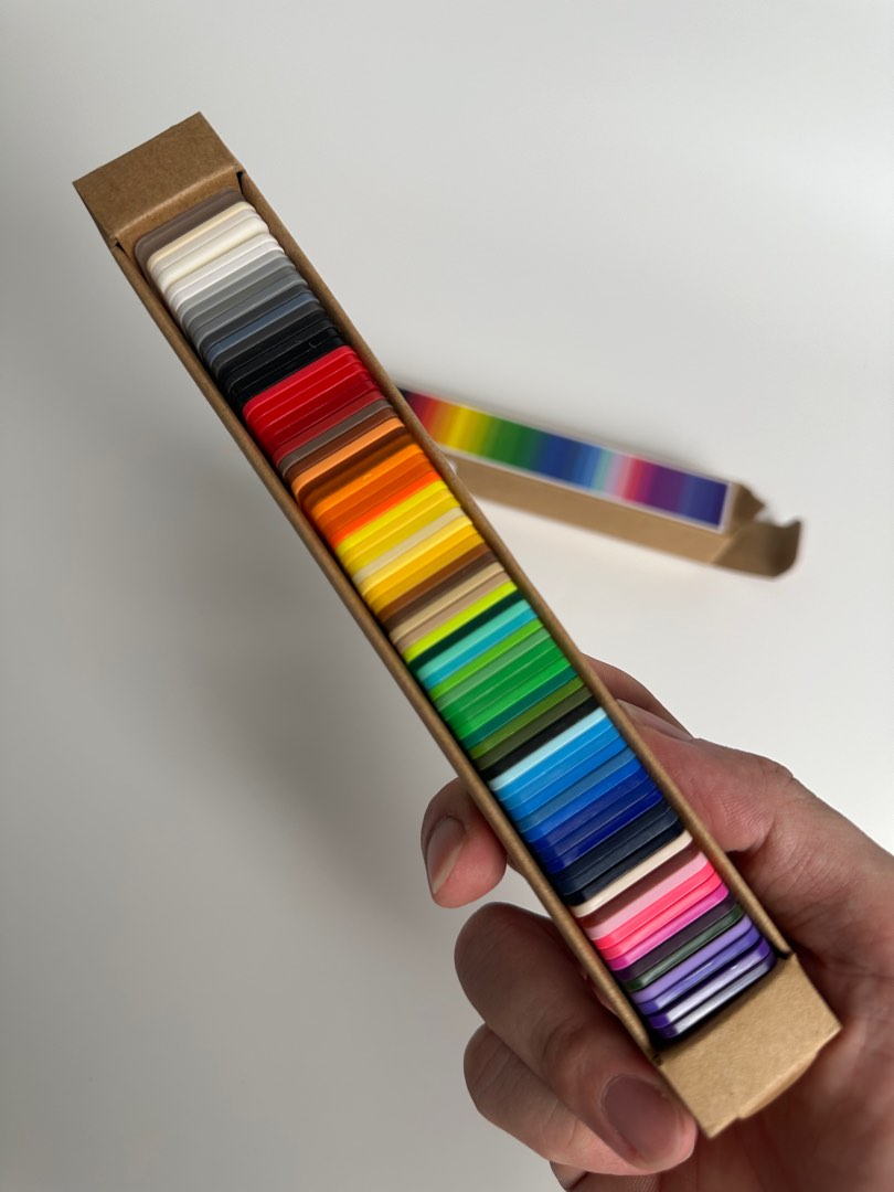 Bambu Lab Filament Swatches, Hobbies & Toys, Art & Prints on Carousell