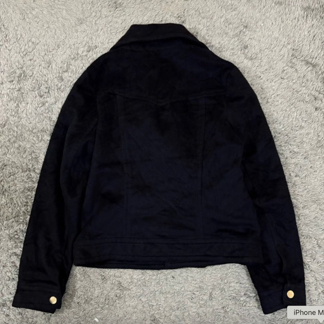 Blue Strive Denim Bomber Jacket from Japan, Women's Fashion, Coats ...