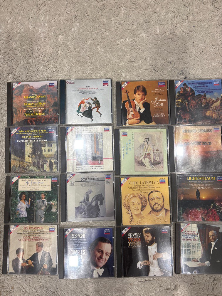 CD: classical - Decca CDs at $10 each, Hobbies & Toys, Music & Media ...