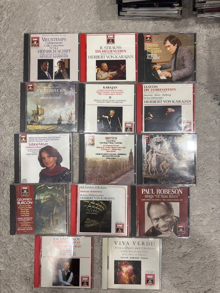 CD: classical - EMI CDs at $10 each, Hobbies & Toys, Music & Media, CDs ...