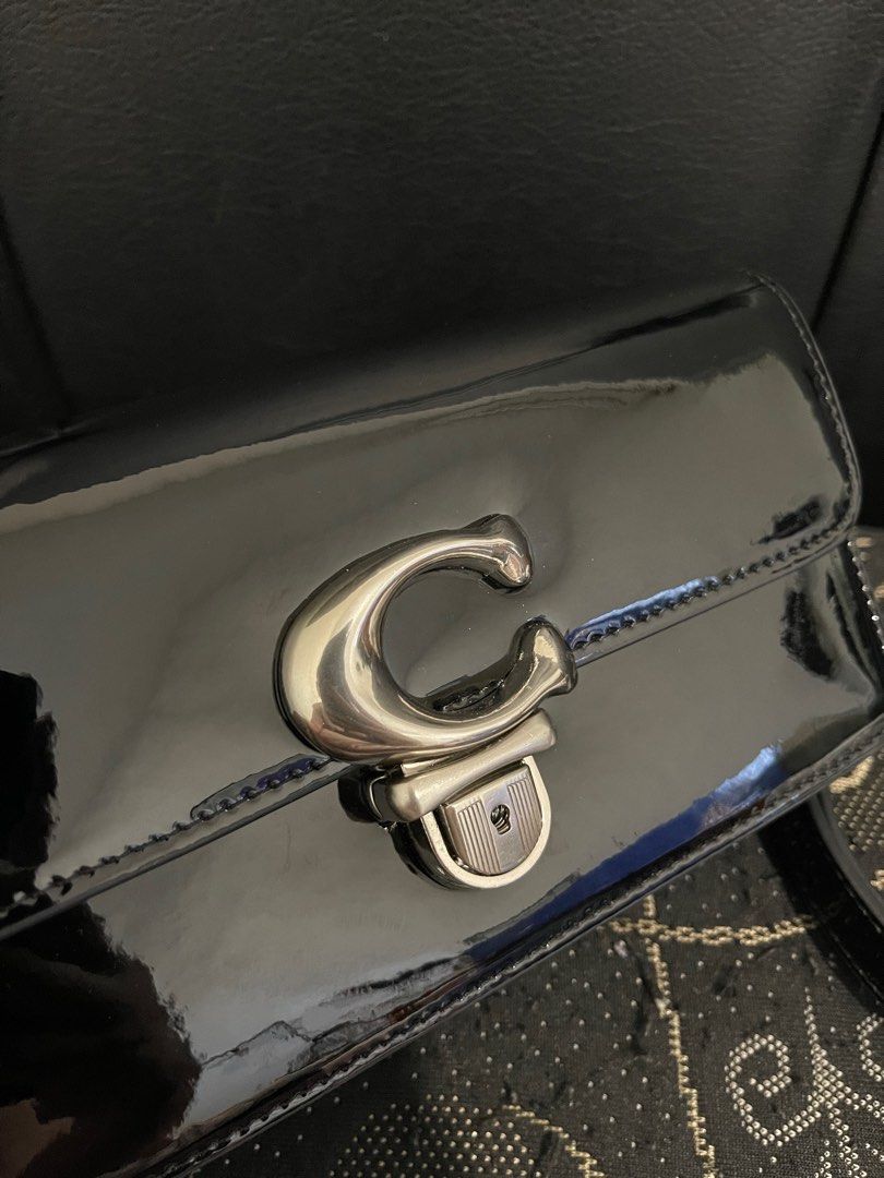 Coach studio baguette pattern leather original authentic coach butik ...