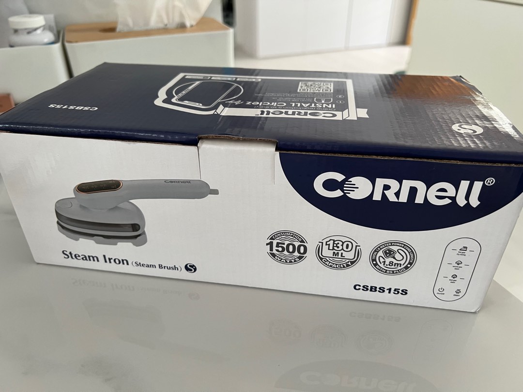 Cornell Steam Iron (CSBS15S), TV & Home Appliances, Irons & Steamers on ...