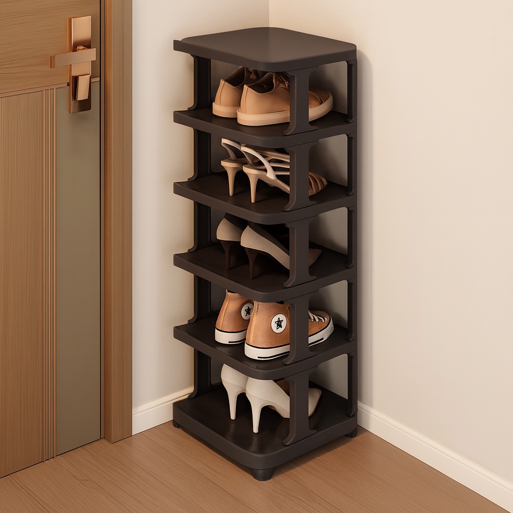 Corner Shoe Rack Shelf | Multi-Layer Shoe Storage Rack | Compact Space ...
