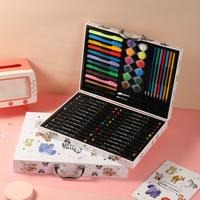Crayon Set 58pcs Koper Aluminium Besi Krayon Pensil Warna 58 Pcs Box ...