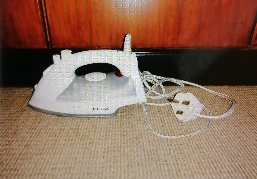 Elba electric steam iron, TV & Home Appliances, Irons & Steamers on ...