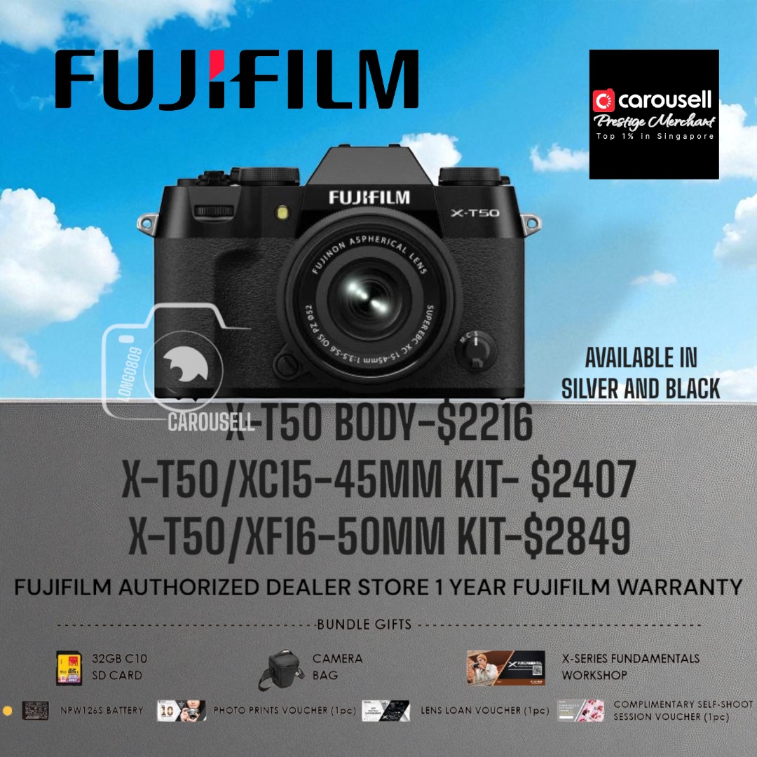 FUJIFILM X-T50 Mirrorless Camera/FUJIFILM XT50/FUJI XT50/FUJI XT 50 ...