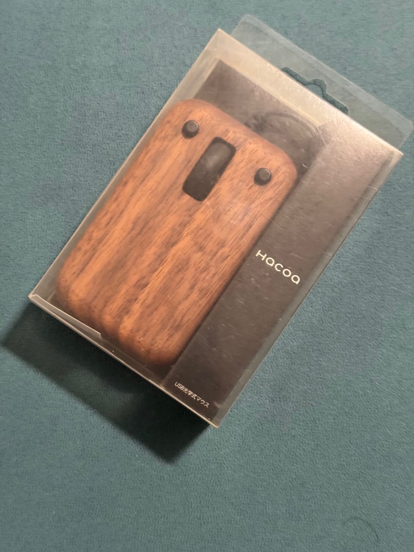 Hacoa Wooden Computer USB Mouse MADE IN JAPAN, 電腦＆科技, 電腦周邊及配件, 電腦周邊產品 - Carousell