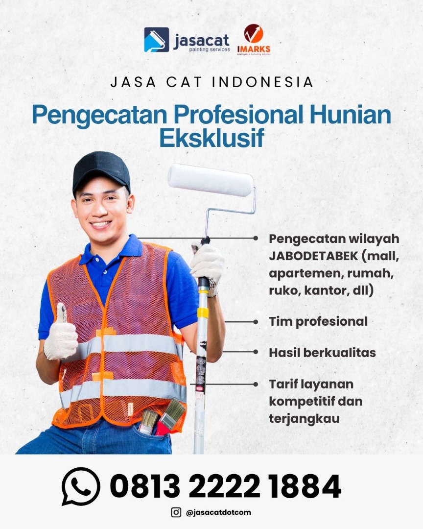 Hub. 0813 2222 1884, Jasa Pengecatan Rumah Hunian Terbaik Jabodetabek ...