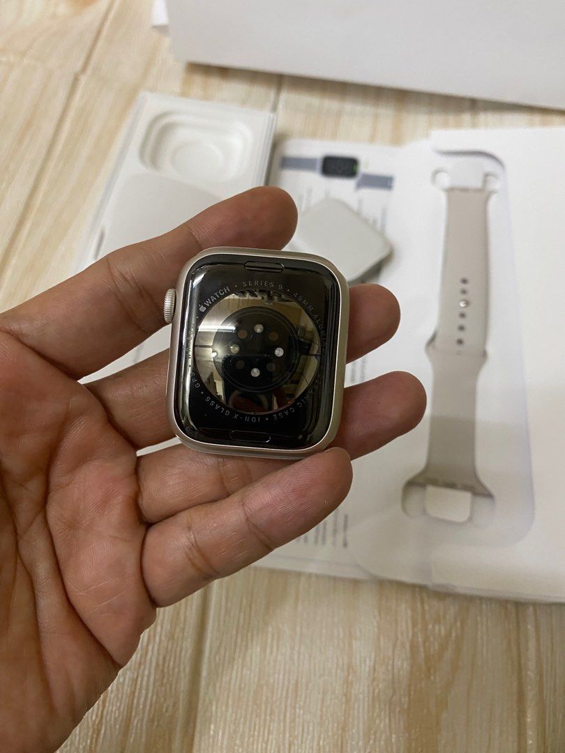 Iwatch series 9 45 mm open box ibox, Telepon Seluler & Tablet, Lainnya ...