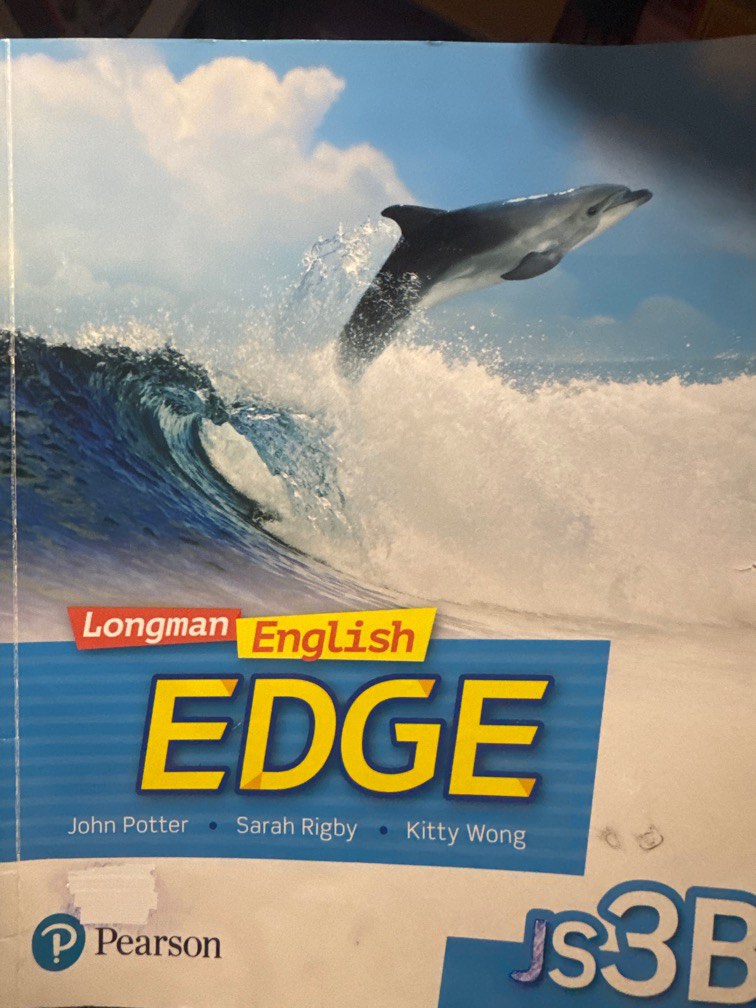 Longman english edge textbook, workbook, listening book, 興趣及遊戲, 書本 & 文具 ...