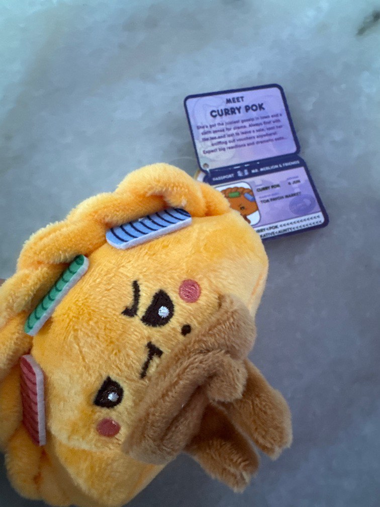 WTS Mr. Merlion & Friends Hawker Feast - Curry Puff, Hobbies & Toys ...