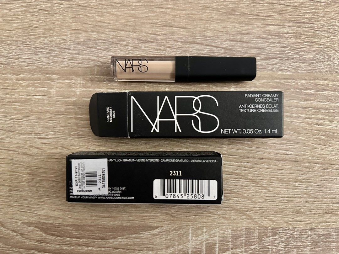 NARS Mini Radiant Creamy Concealer (Custard - Medium 1), Beauty ...
