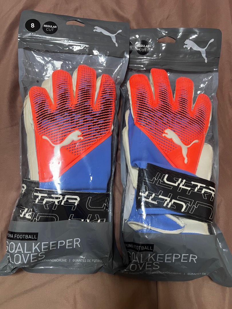 Original Puma Goalkeeper Gloves Ultra Protect 3 RCWith Finger save ...