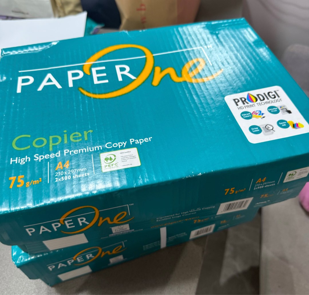 PaperOne A4 Copier Paper, Hobbies & Toys, Stationery & Craft ...