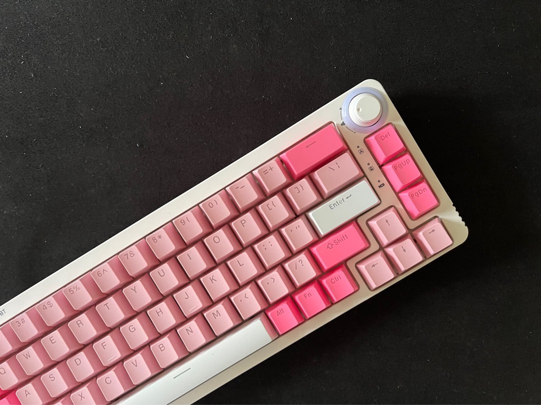 Pinky RGB Custom Gaming Mechanical Keyboard | 60% Layout | Red Switch ...