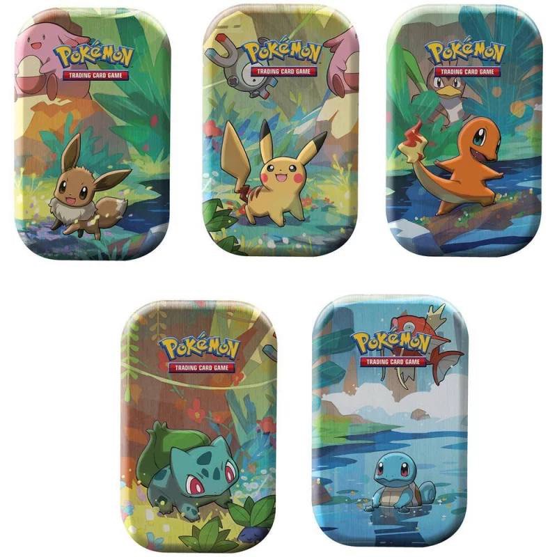 Pokemon TCG Kanto Friends Mini Tins - Assorted Designs, Hobbies & Toys ...