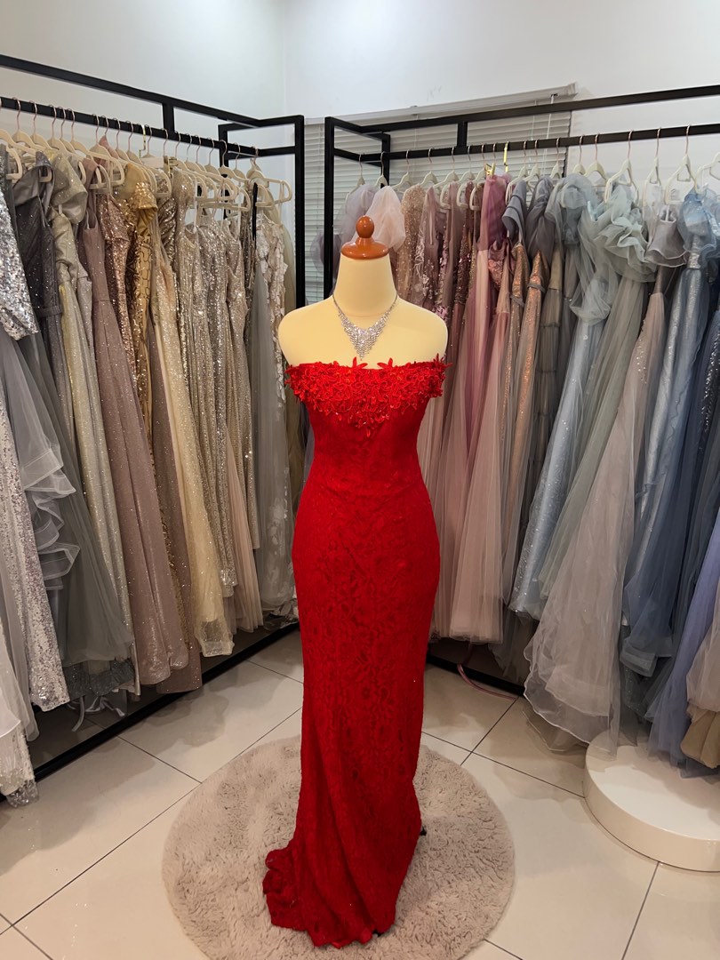 RENT/ SEWA Dinner dress prom dress evening gown, Women's Fashion ...