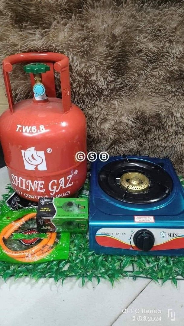 SHINE BUNDLE SET🌹 💜SHINE TANGKE 5KGS (MAY LAMAN) 💜SHINE SINGLE STOVE 💜 ...