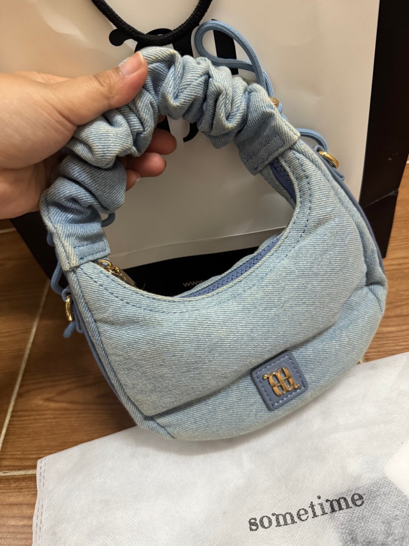 sometime fuffa in denim, Women's Fashion, Bags & Wallets, Cross-body ...