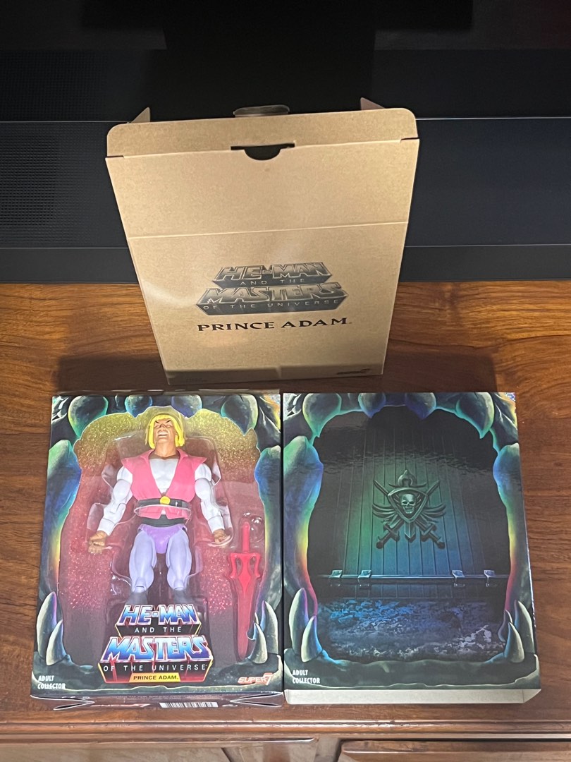 Super7 motu masters of the universe laughing prince adam, Hobbies ...