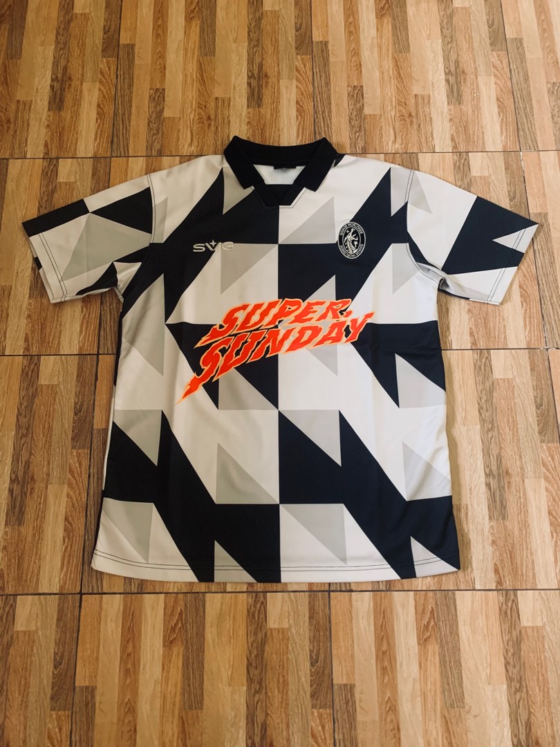 SVG X SUPERSUNDAY JERSEY, Men's Fashion, Activewear on Carousell