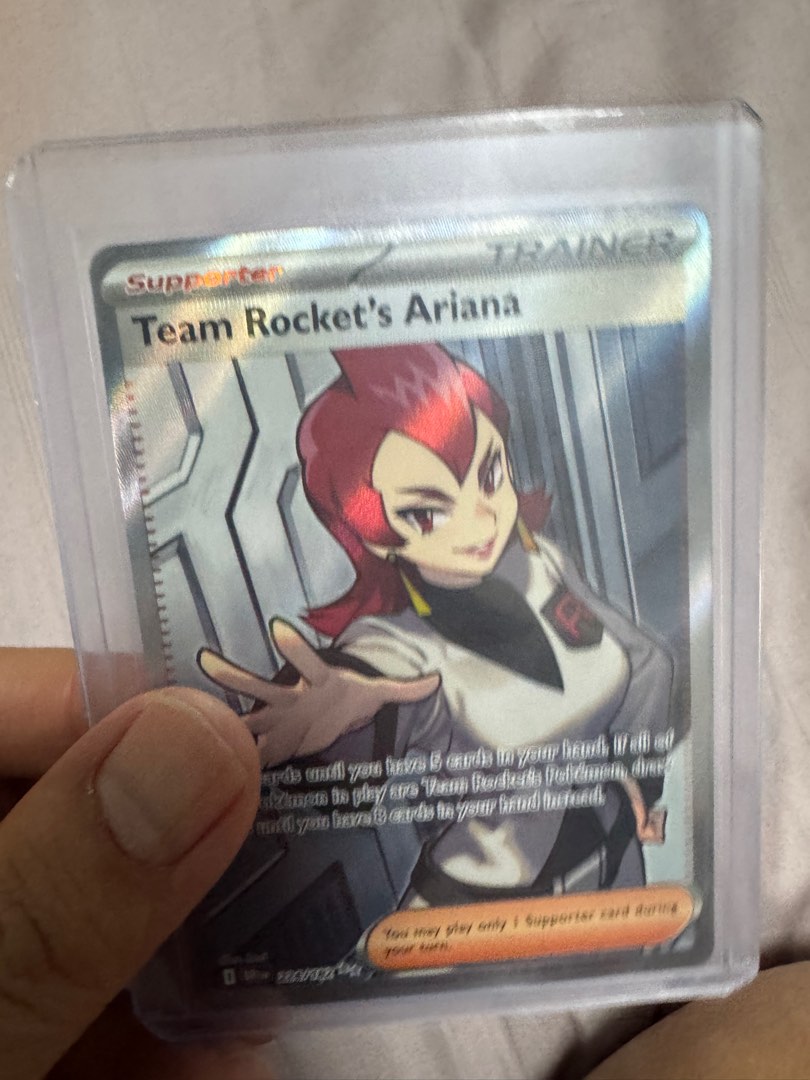 Team Rocket's Ariana Trainer Card, Hobbies & Toys, Toys & Games on ...