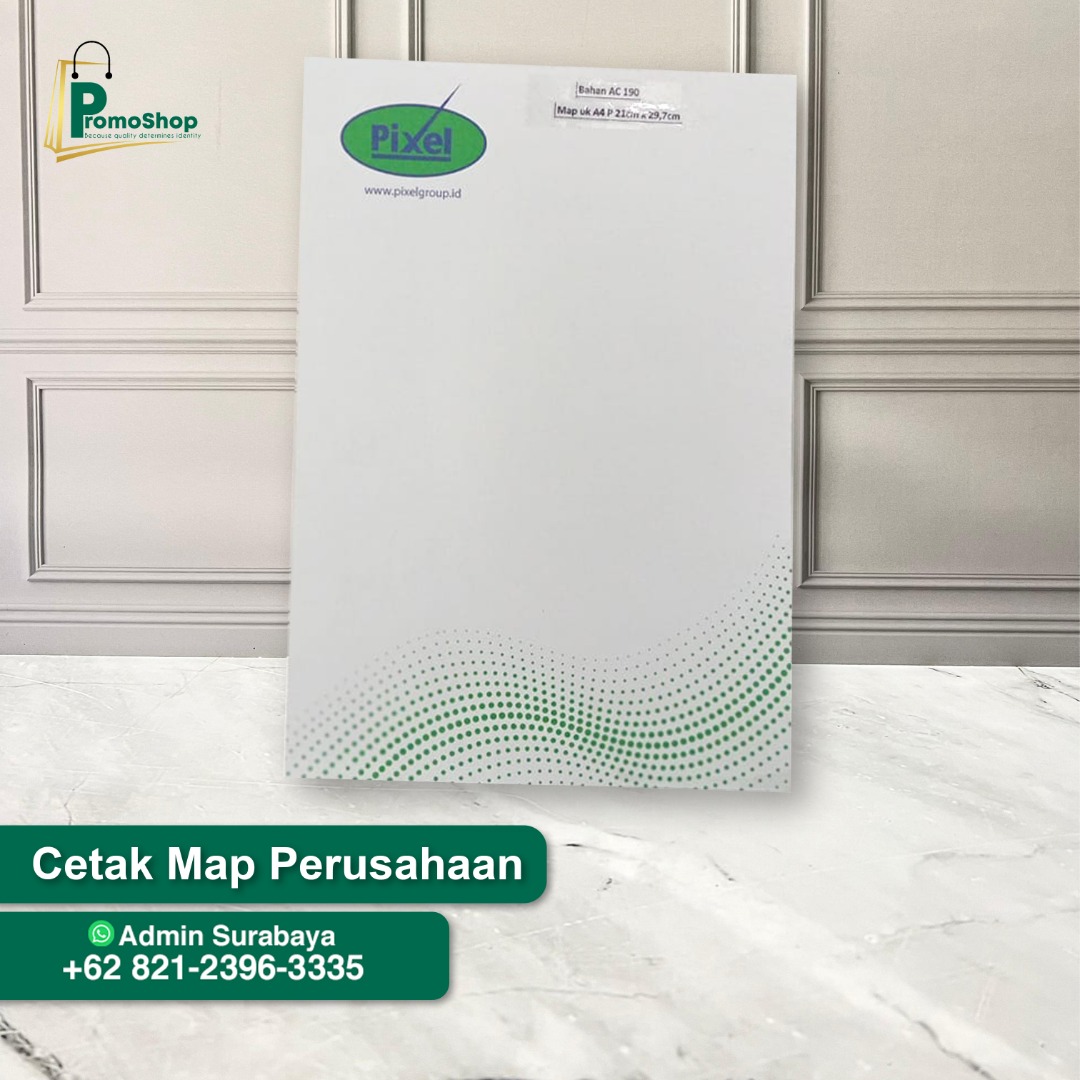 Tempat Cetak Sampul Custom Desain Map Bisnis Harga Terjangkau Di ...
