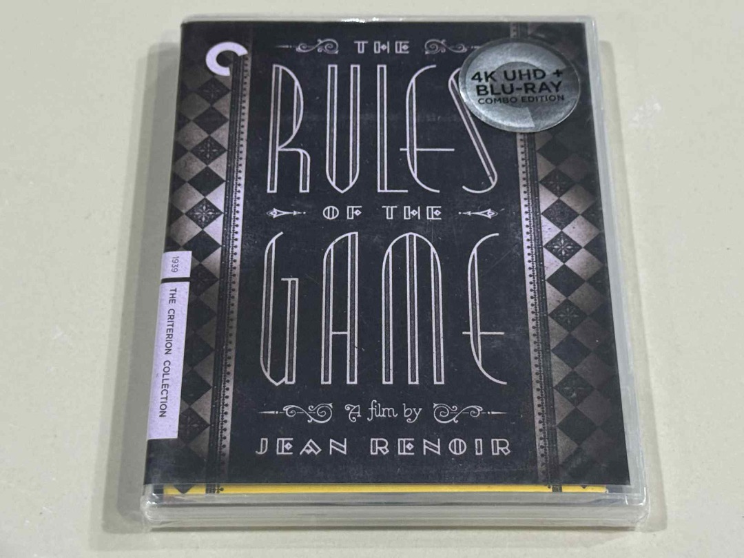 The Rules of the Game (The Criterion Collection) [4K UHD + Blu-ray ...