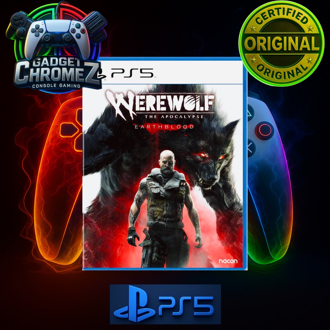 Werewolf The Apocalypse Earthblood | PS5 Game | BRANDNEW, Video Gaming ...
