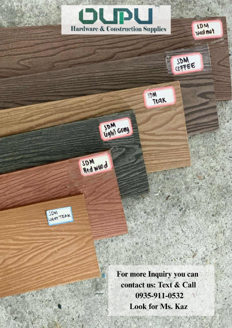 WPC SOLID PLANKS FOR GATE 14CM, Furniture & Home Living, Furniture ...