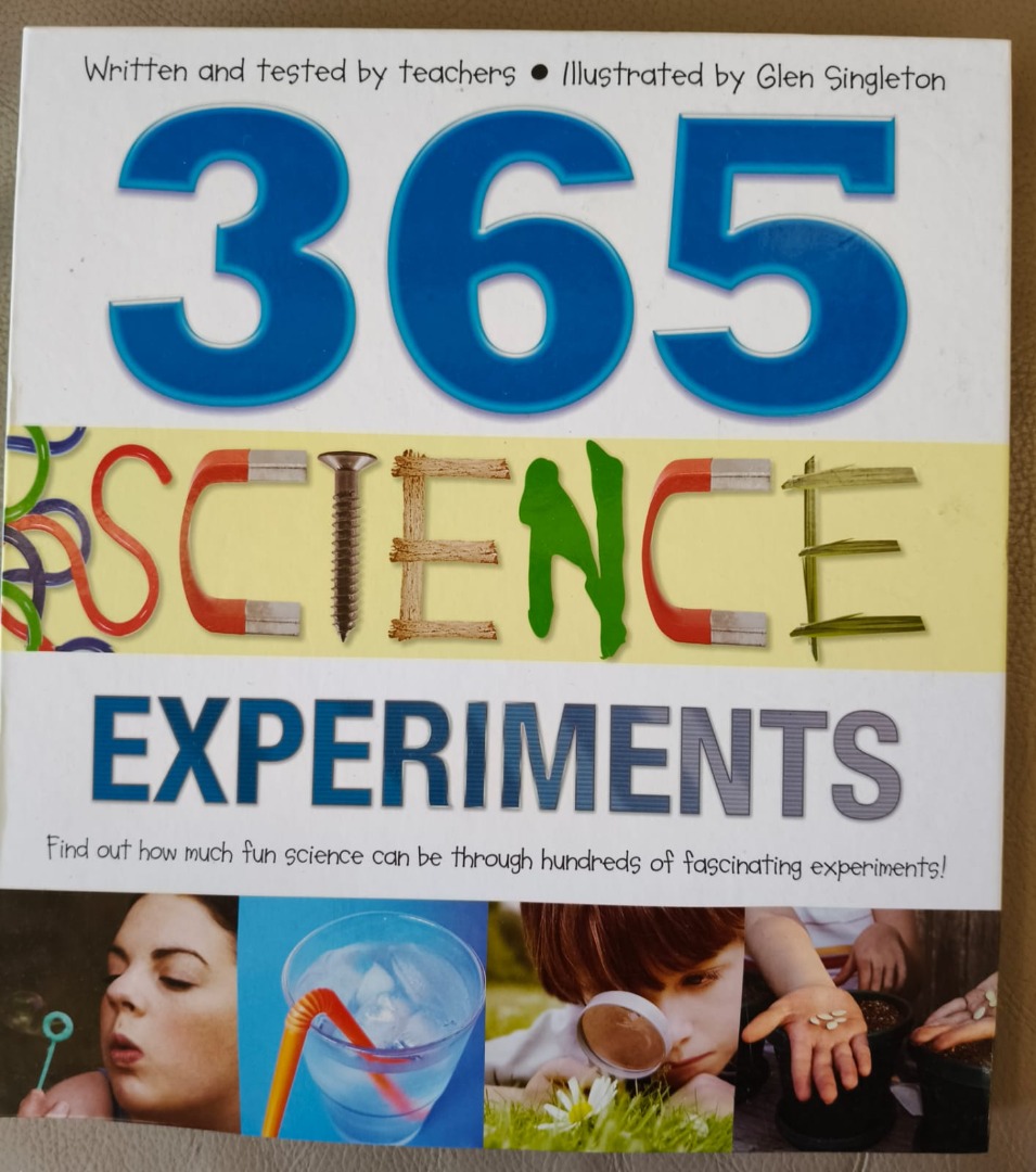 Kids Science Experiments: 365 Science Experiments (365 科學實驗), 興趣及遊戲, 書本 ...