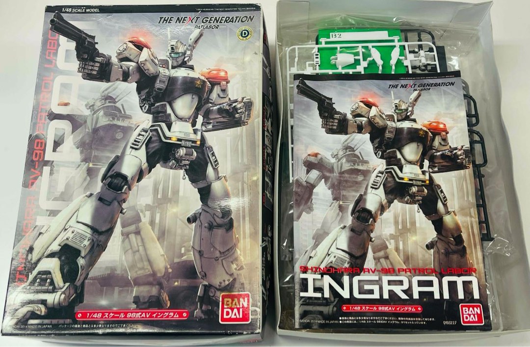 特價全新盒小殘 1/48 Ingram AV-98 Patlabor The Next Generation 98式tAV 機動警察英格倫 ...