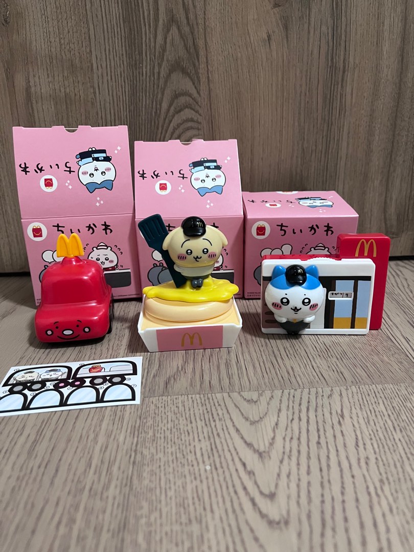 不散賣 港版 麥當勞 McDonald Happy Meal 兒童餐 Chiikawa 吉伊卡哇 小八 萬年曆 月曆 日曆 小chi 車車 量 ...