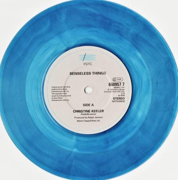 arth7 SENSELESS THINGS – Christine Keeler Limited Edition Blue Vinyl ...