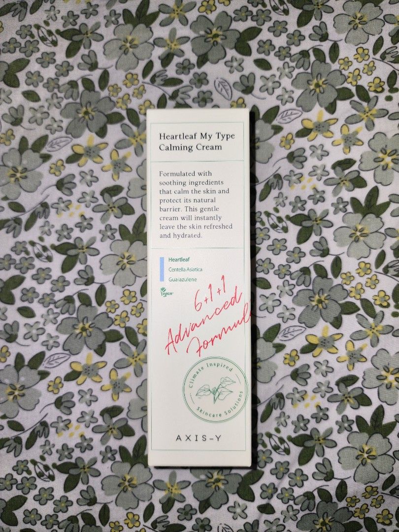 Axis-Y Heartleaf My Type Calming Cream, Beauty & Personal Care, Face ...